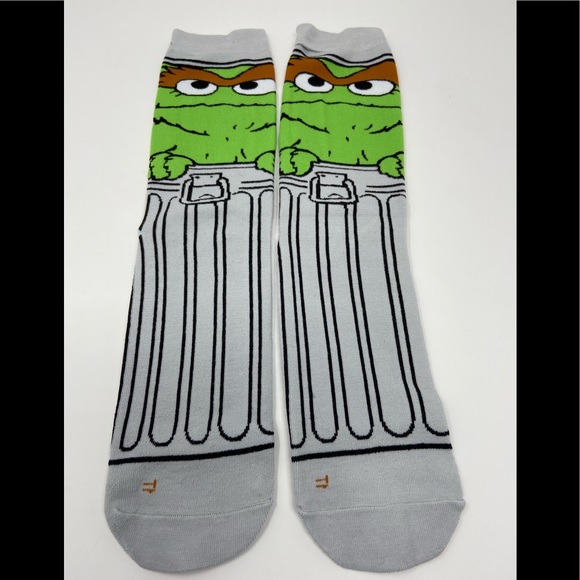 Underwear & Socks | Oscar The Grouch Sesame Street Crew Socks New ...